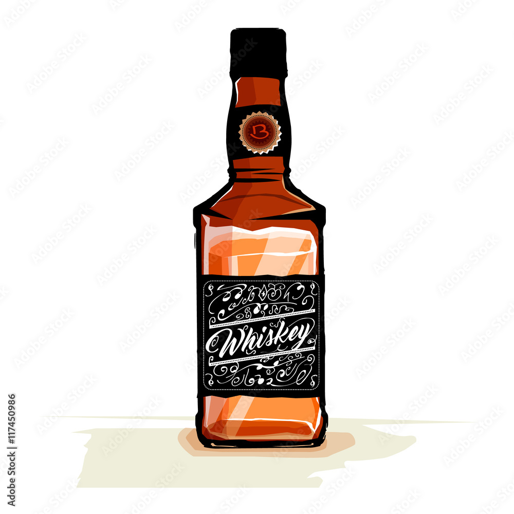 Whiskey Cartoon