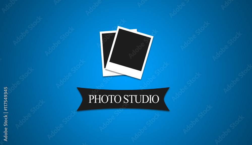 Logo photo studio Stock Photo | Adobe Stock