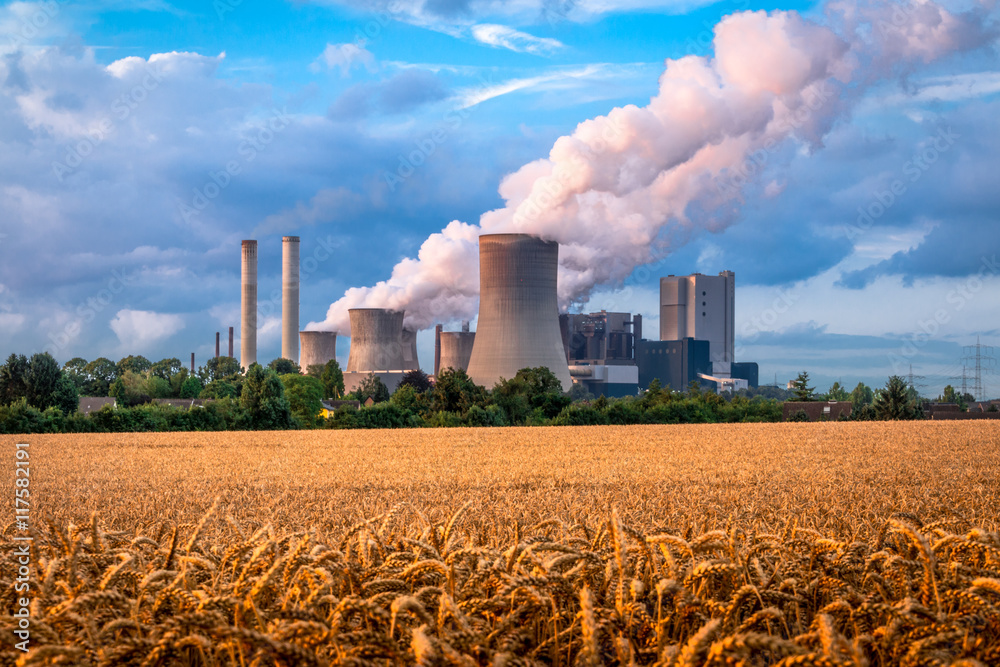 Kraftwerk - The Power of Energy Stock-Foto | Adobe Stock