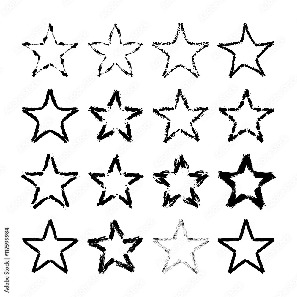 Retro Star Brush