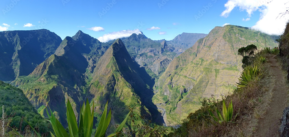 Panoramique du cirque de Mafate, La Réunion Stock Photo | Adobe Stock