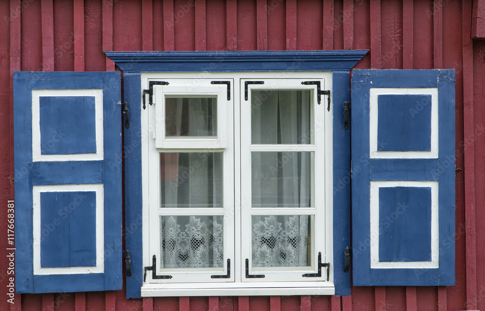 White Window Frame Exterior