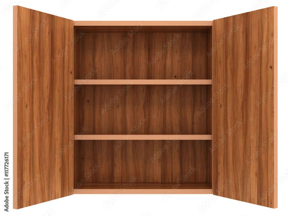 Empty Cupboard Clipart