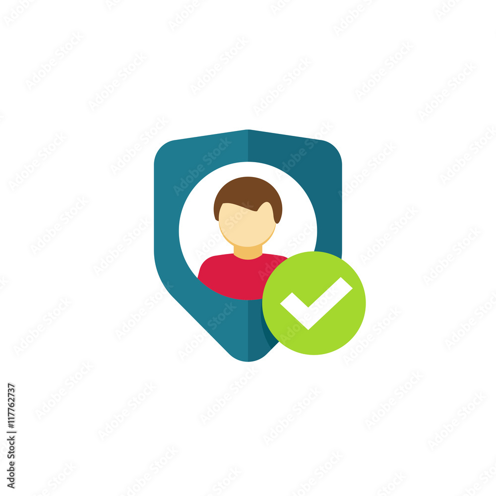 Authentication Flat Icon