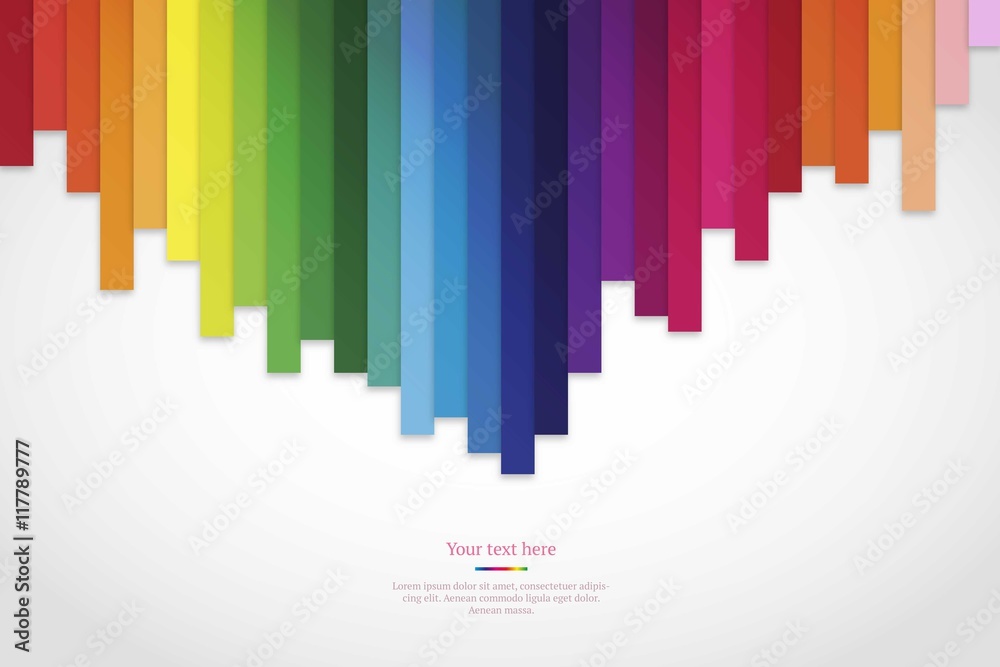 Colorful lines background Stock Vector | Adobe Stock