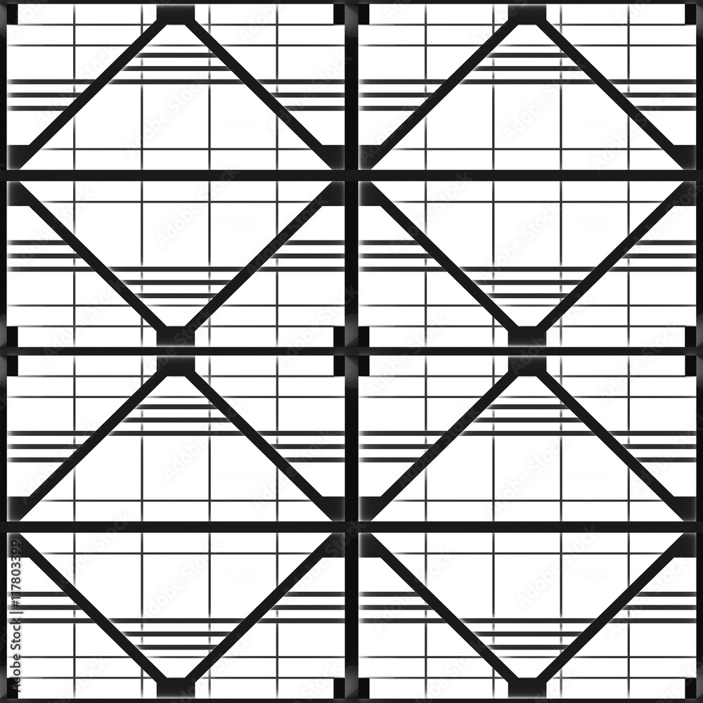 Seamless texture, pattern on the subject of industrial architecture ...