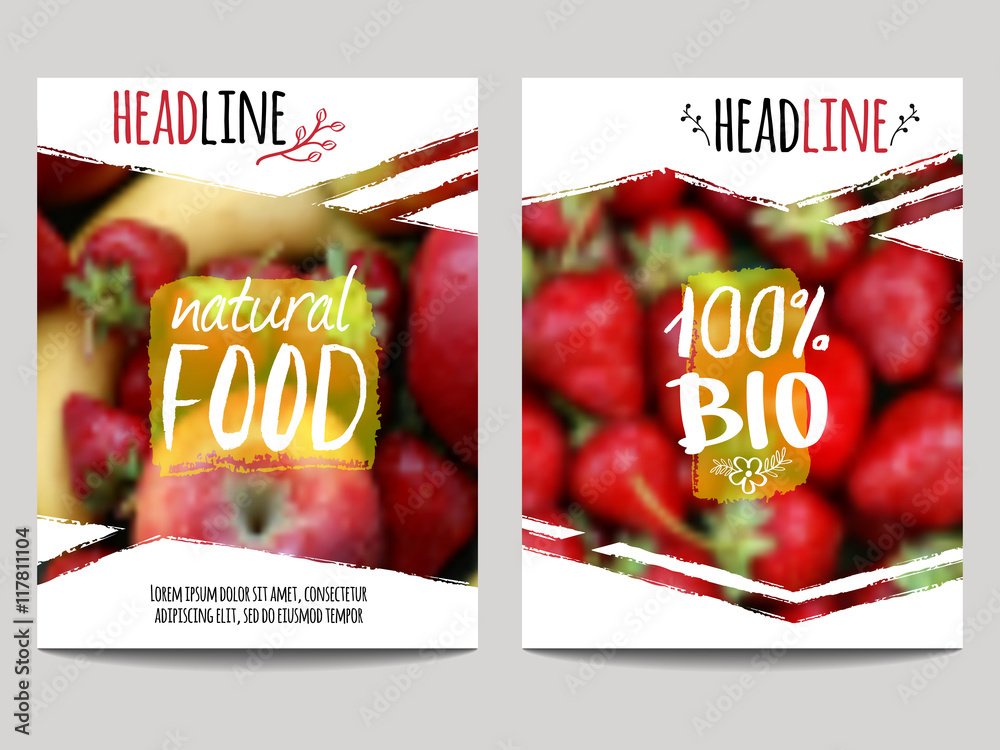 Food Magazine Cover Template