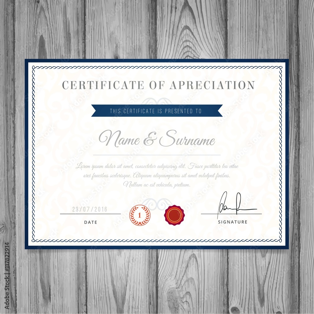 University Diploma Template