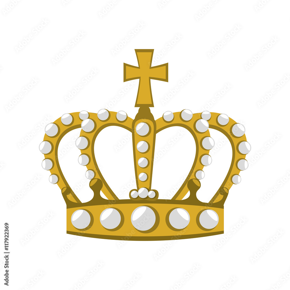 royal crown london icon vector graphic Stock Vector | Adobe Stock