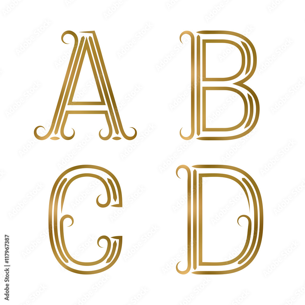 Art Deco Letters