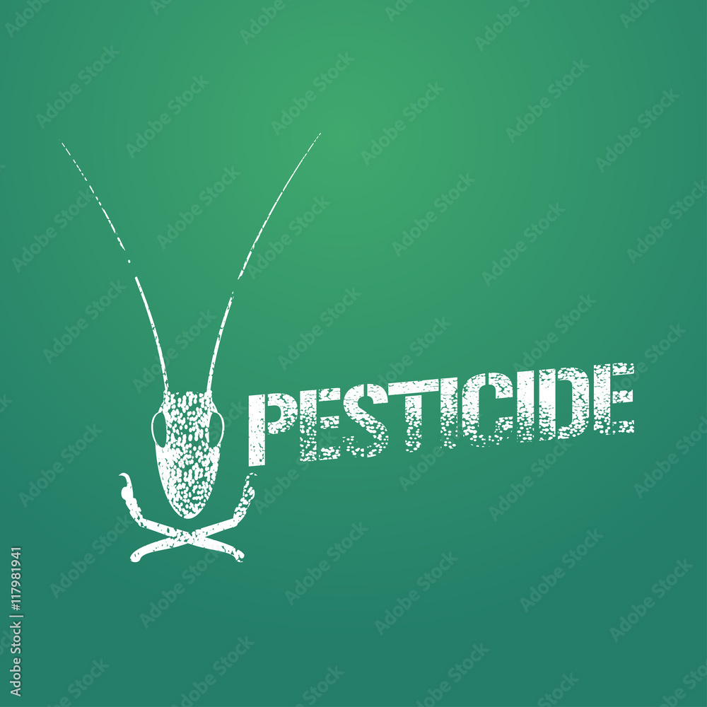 Pesticide vector logo, icon, symbol, emblem Stock Vector | Adobe Stock