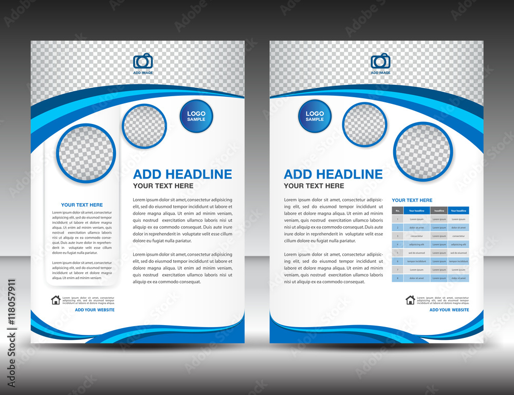 Leaflet Design Layout