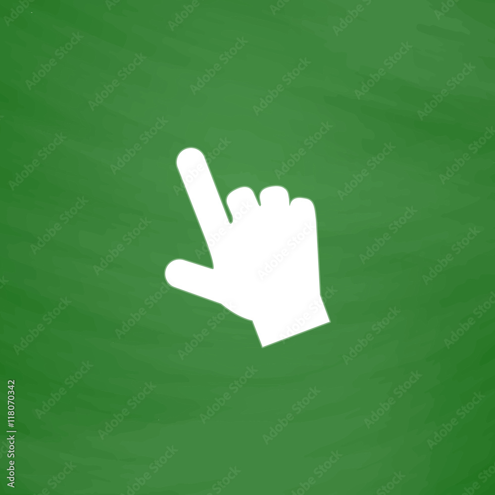 Mouse hand cursor vector illustration Stock Vector | Adobe Stock