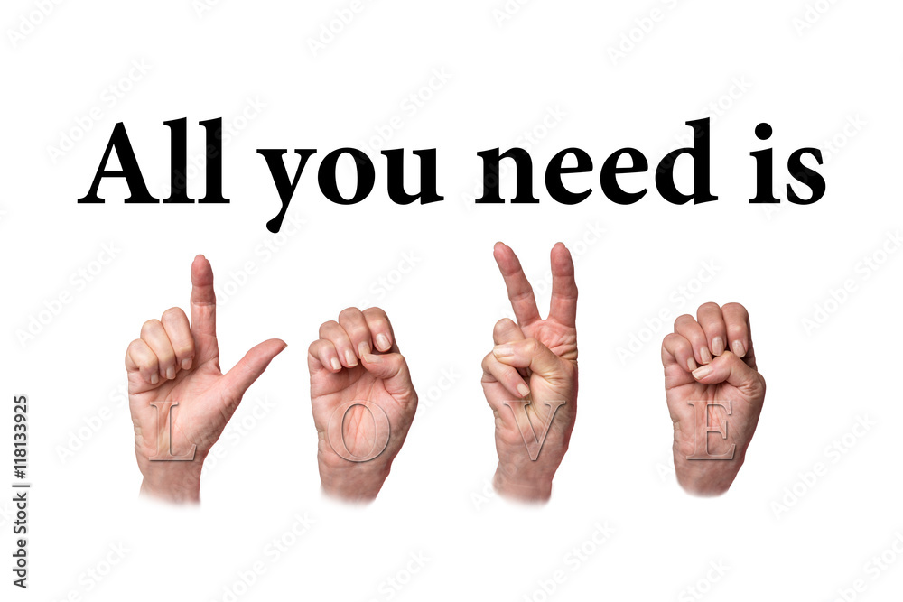 Sign Language Words I Love You