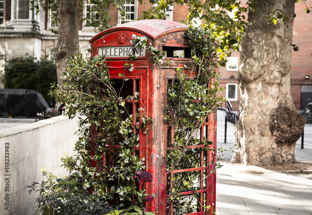 Poster British Red Telephone Box – Wall Art | UkPosters