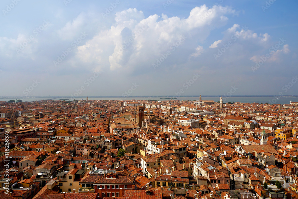 Italy. Venice. Top view landscape Stock Photo | Adobe Stock