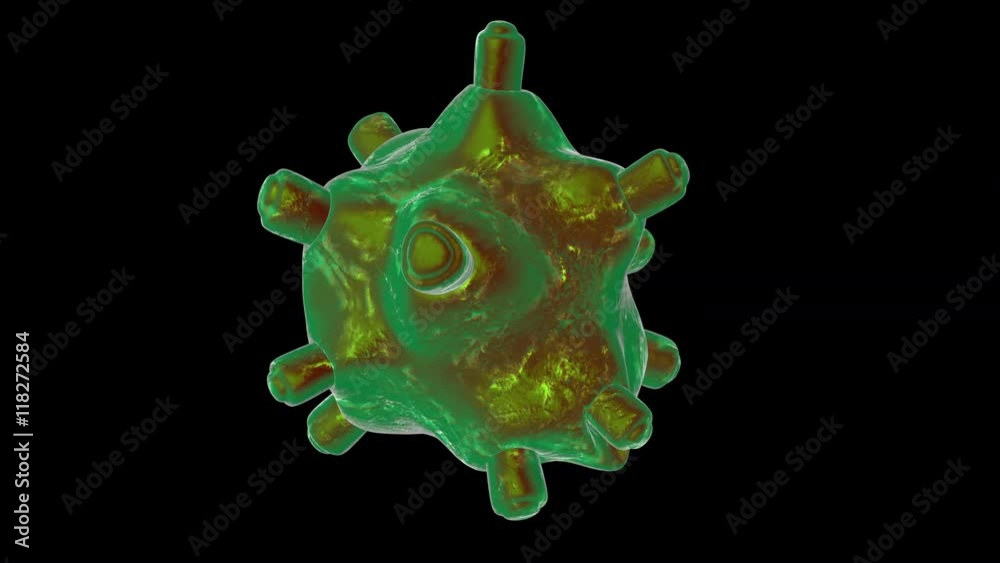 A morphing animation of a generic Microbe. Stock Video | Adobe Stock