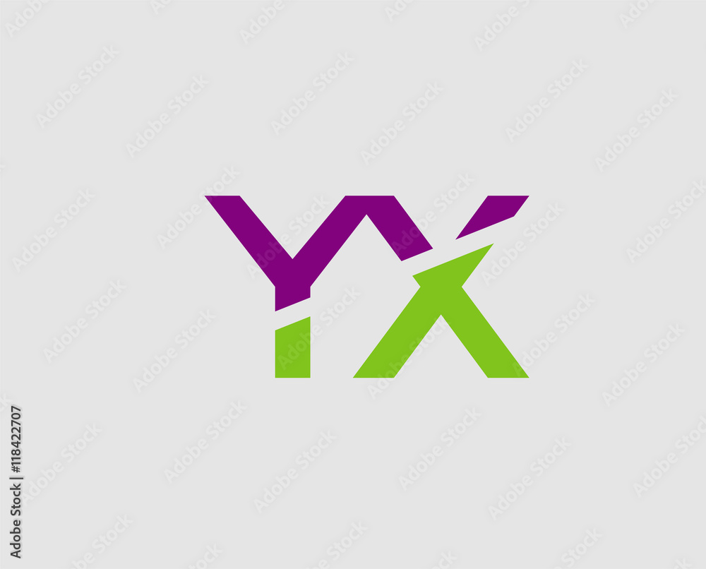 YX Logo Stock Vector | Adobe Stock