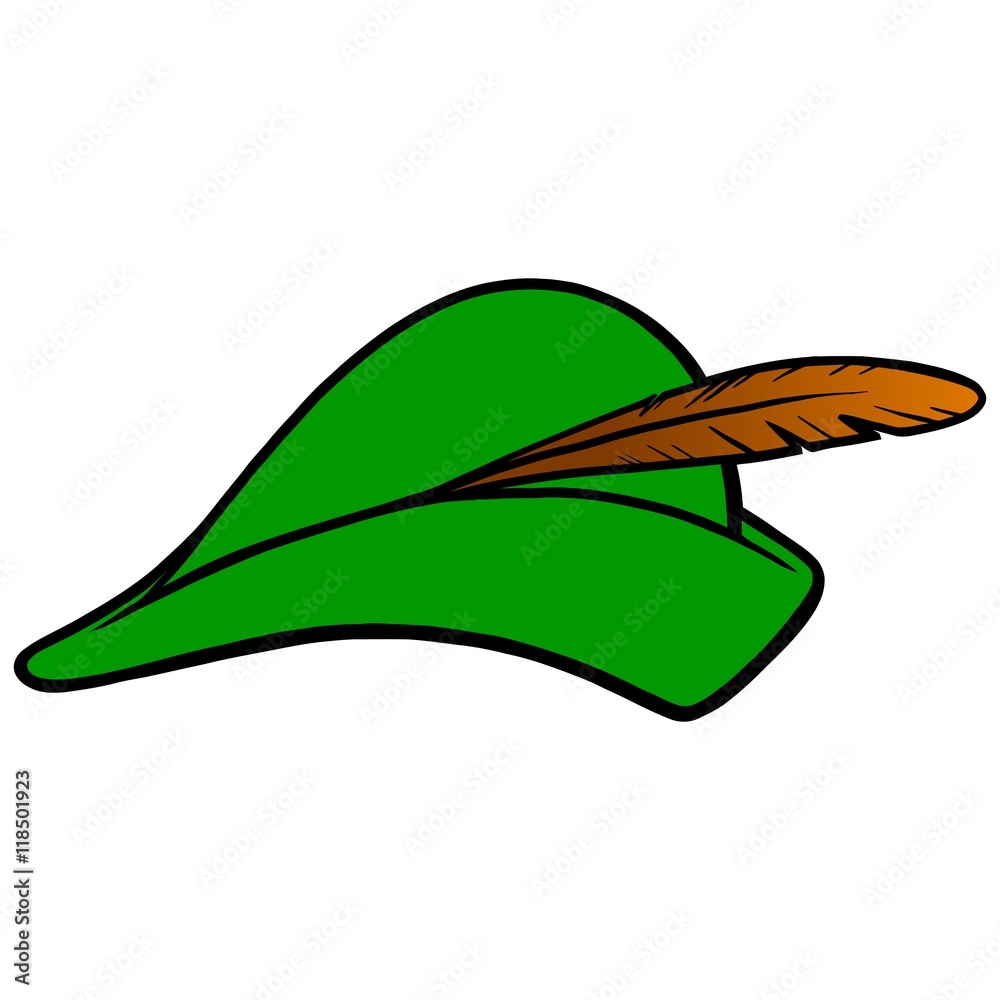 Archer Hat Stock Vector | Adobe Stock