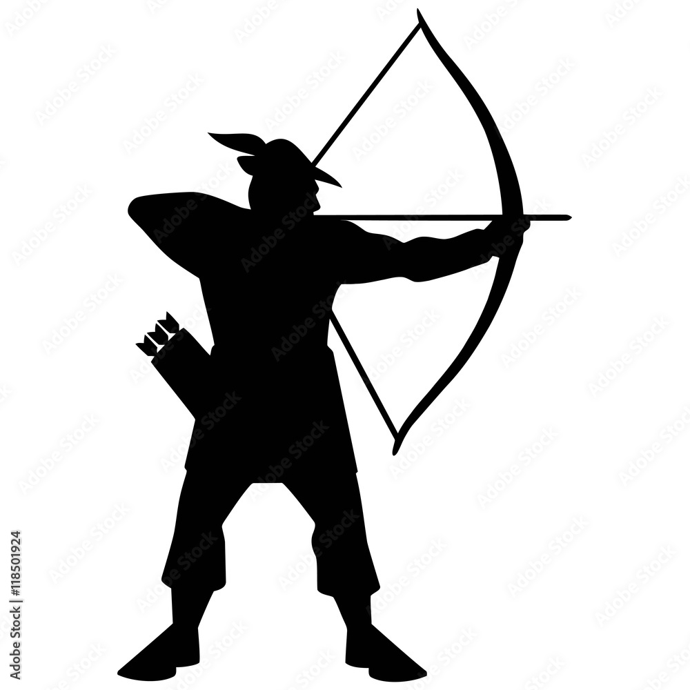 Archer Icon Stock Vector | Adobe Stock