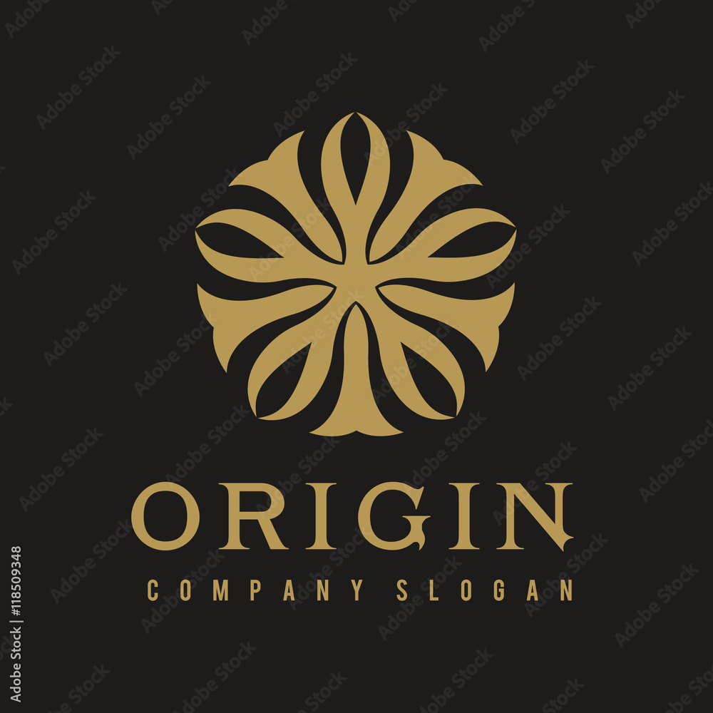 Origin Logo,hotel logo,luxury brand identity Stock Vector | Adobe Stock