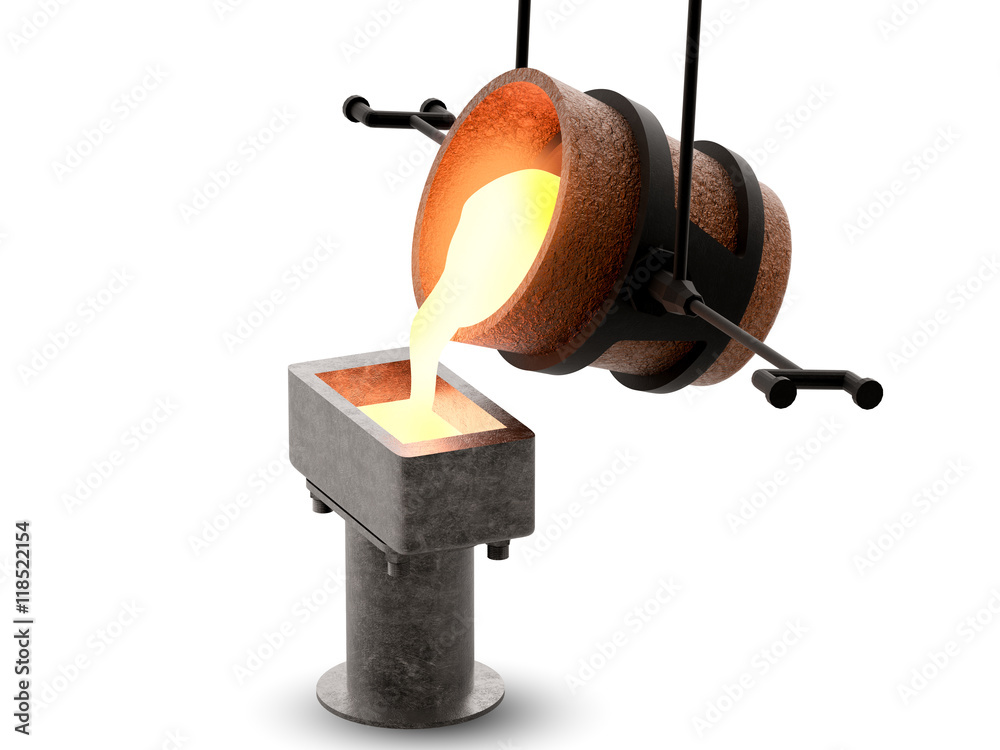 molten metal Stock Illustration | Adobe Stock