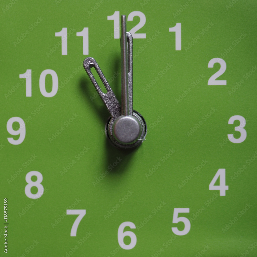 11 o clock Stock Photo | Adobe Stock
