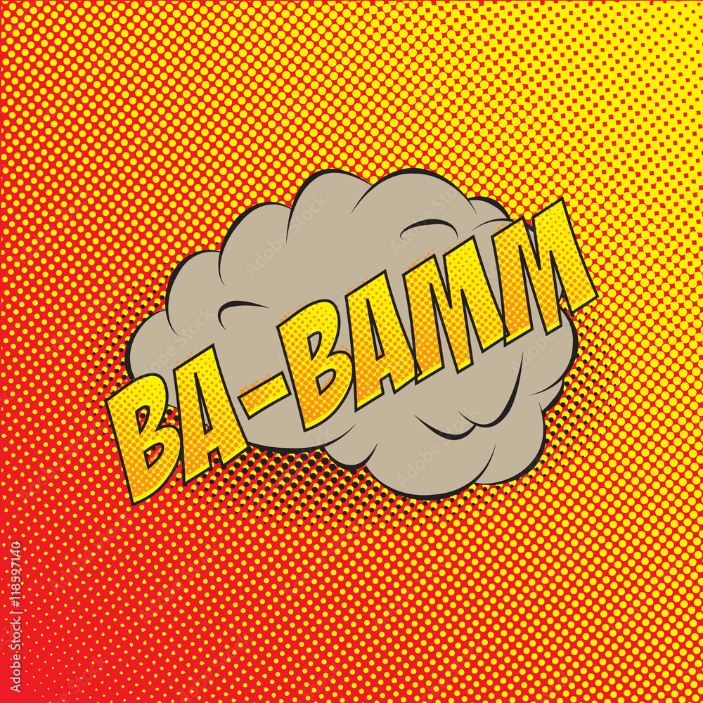 Colourful comic book style explosion vector effect Stock Vector | Adobe ...