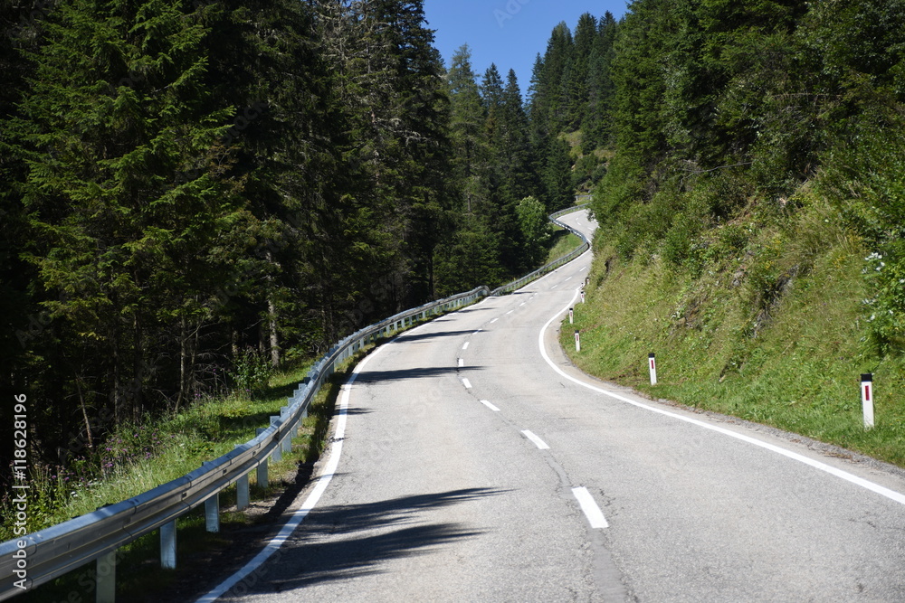 Foto de Turracher Höhe, Alpenstraße, steil, zweitsteilste Straße ...