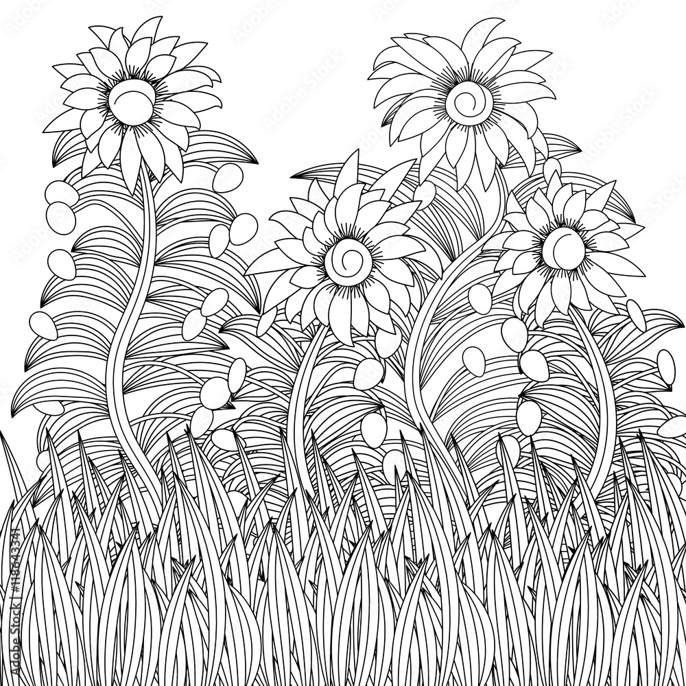 Zentangle Plants