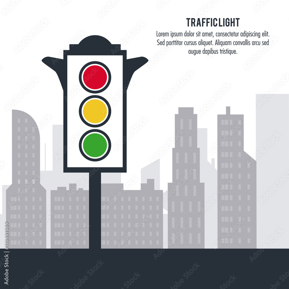 semaphore trafficlight sign warning road street icon. Colorful design ... semaphore trafficlight sign warning road street icon. Colorful design ...