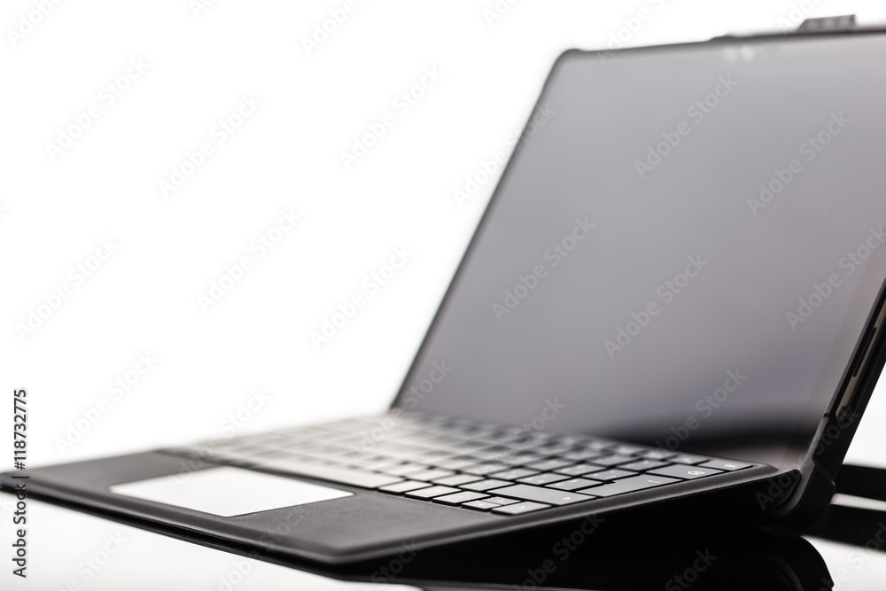 Hi-tech sleek laptop Stock Photo | Adobe Stock