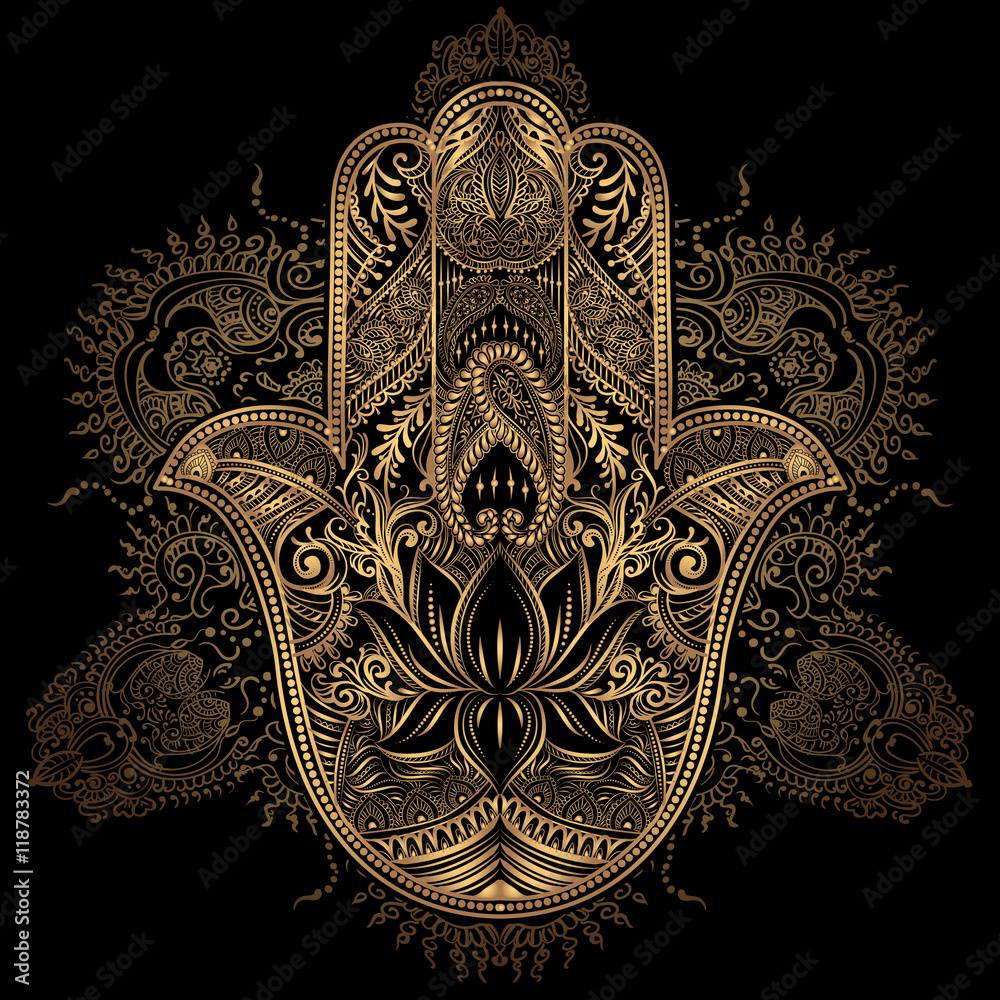 Hindu Hand Symbol Wallpaper