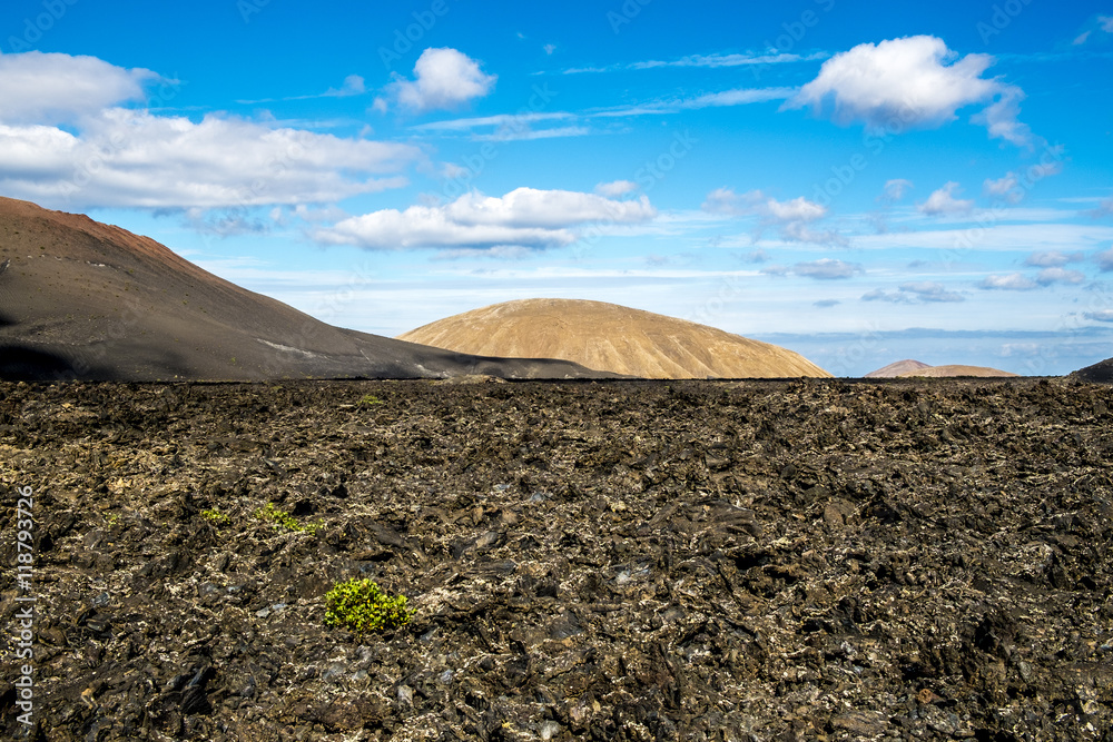 Timanfaya volcanic area in Lanzarote, Stock Photo | Adobe Stock