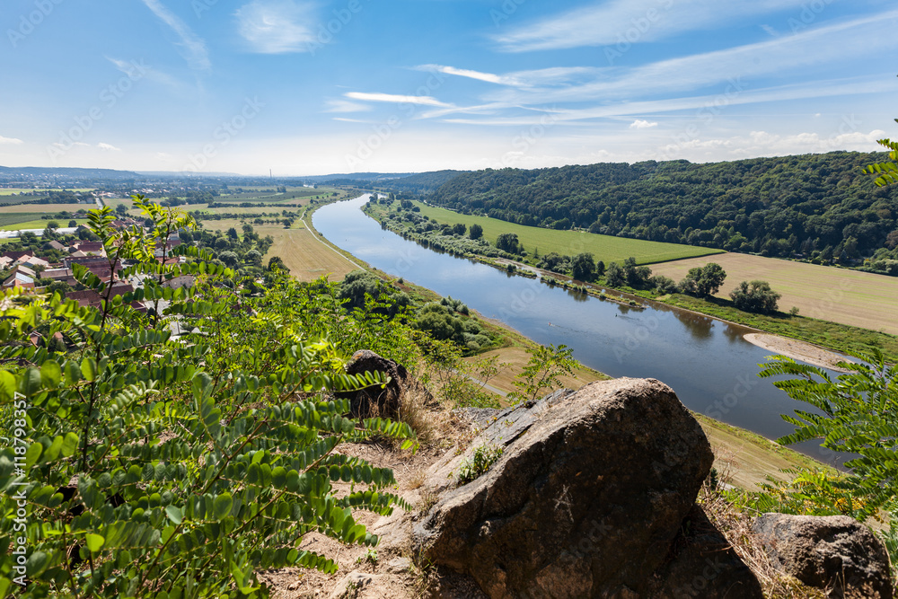 Aussicht von der Bosel Stock-Foto | Adobe Stock