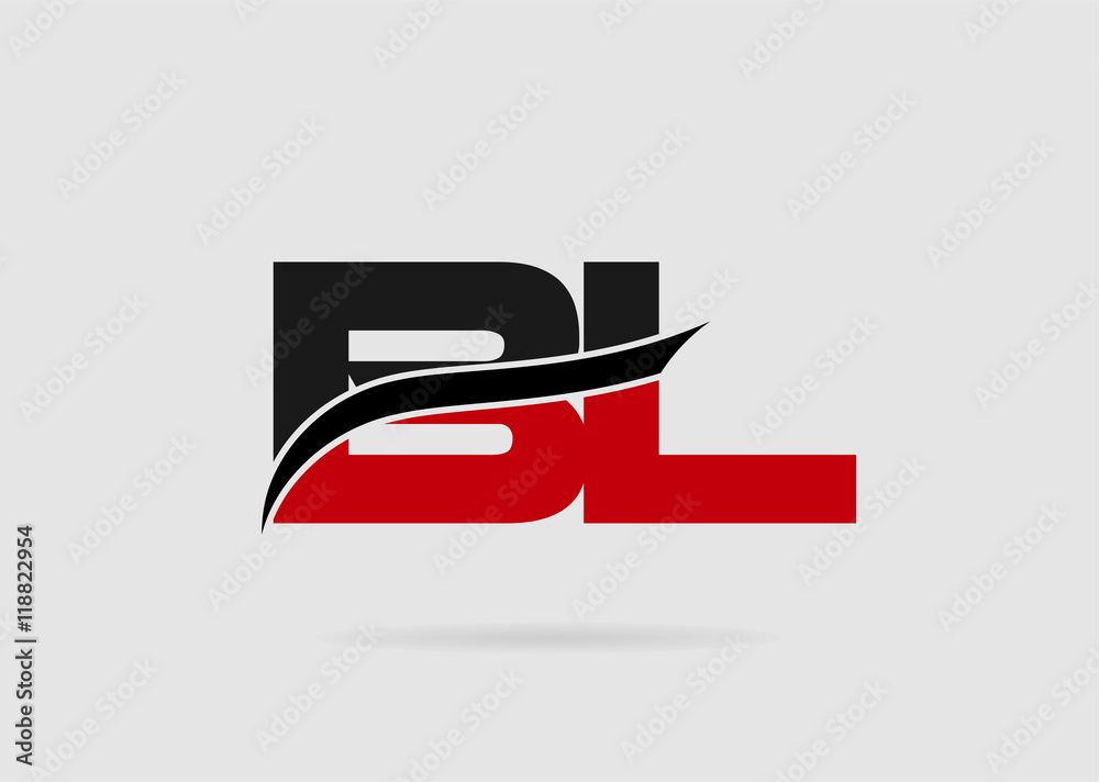 Letter B and L logo vector Stock Vector | Adobe Stock