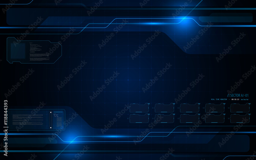 abstract futuristic interactive computing screen design tech innovation ...