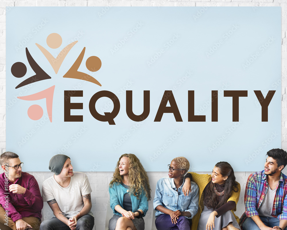 Equality Fairness Fundamental Rights Racist Discrimination Conce Stock ...