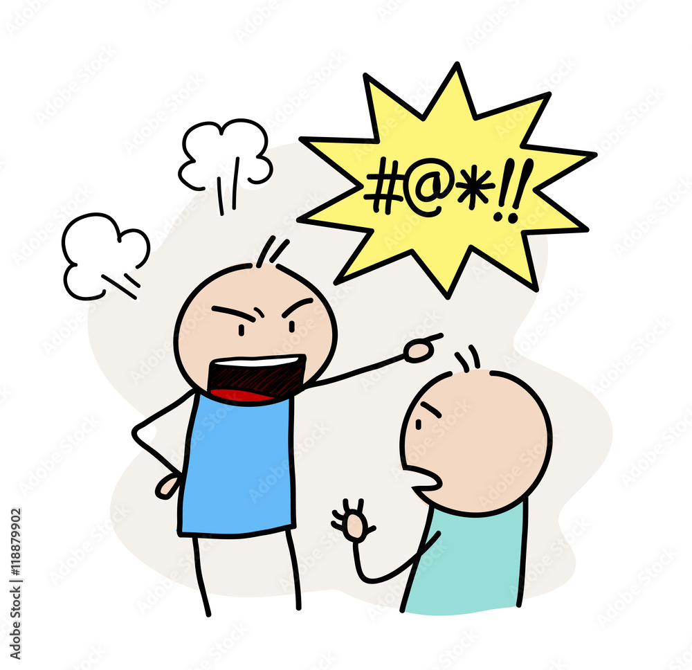 Anger Management A Hand Drawn Vector Doodle Illustration Of An Angry Anger Management A Hand Drawn Vector Doodle Illustration Of An Angry