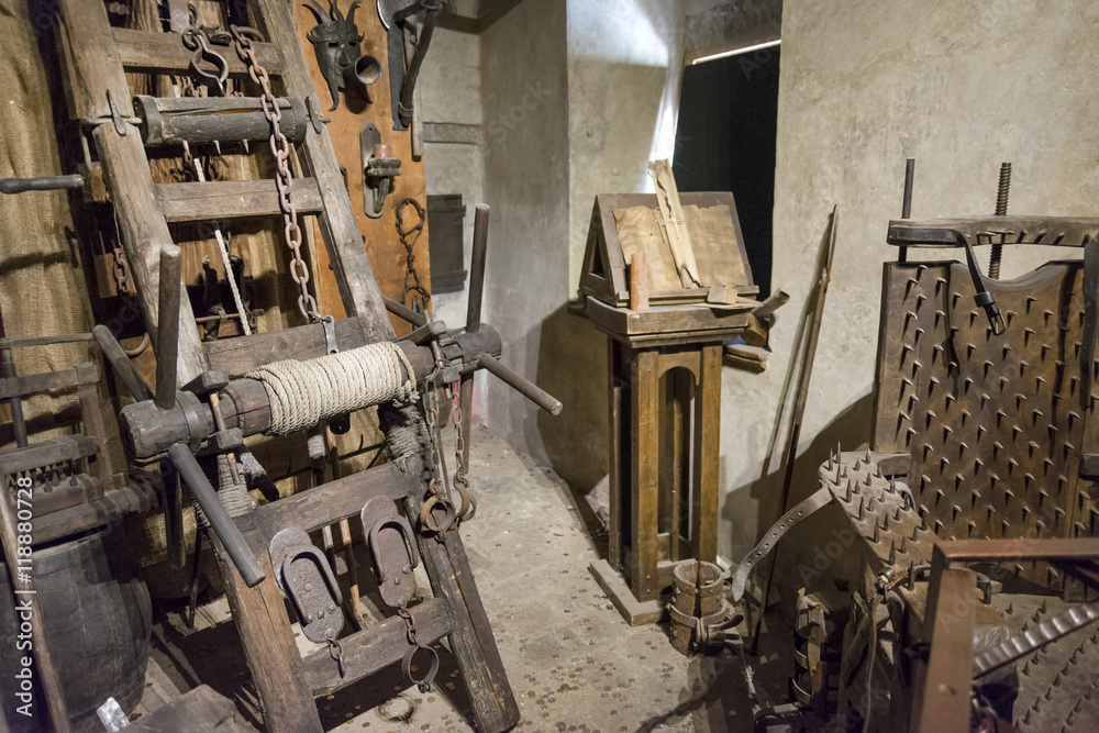 Medieval Torture Equipment Stock Photo | Adobe Stock