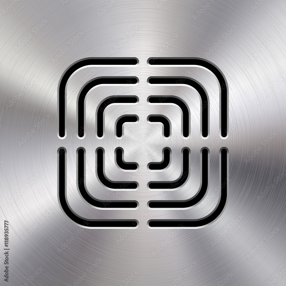 Audio speaker template, dynamic with perforated grill pattern and ...