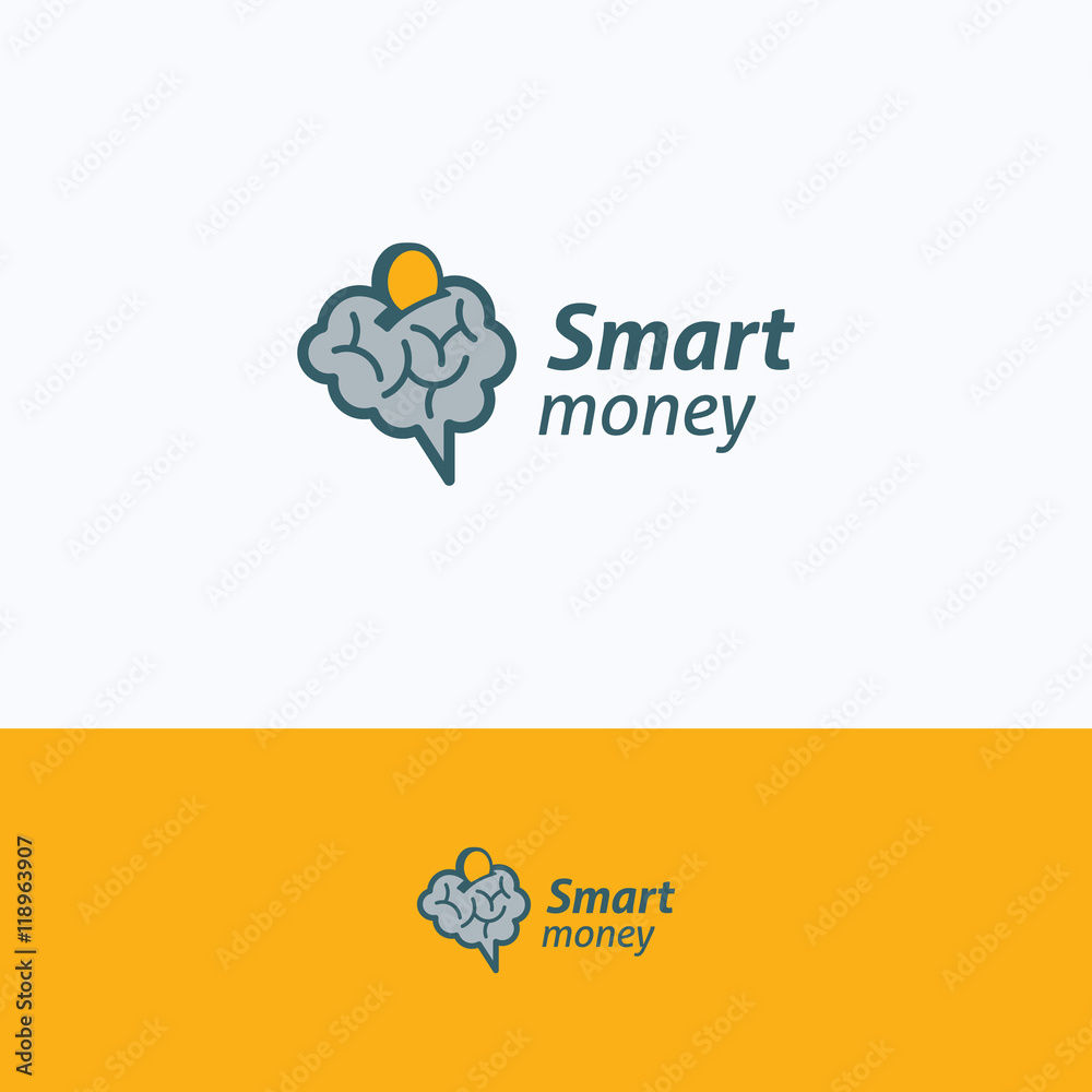 Smart money logo Stock Vector | Adobe Stock