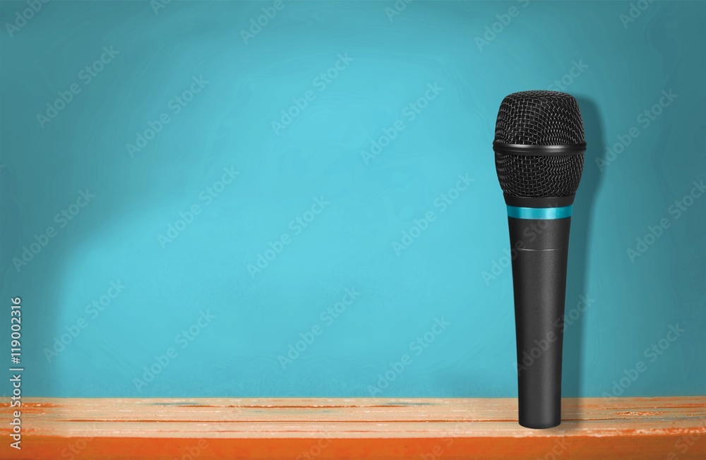 Microphone. Stock Photo | Adobe Stock