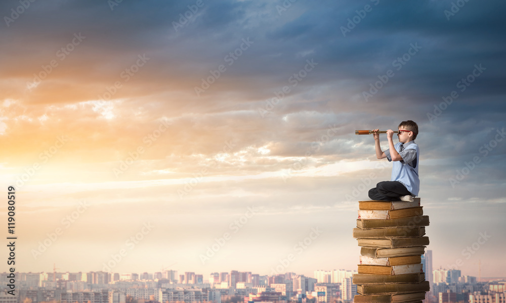 Reading for getting knowledge Stock Photo | Adobe Stock