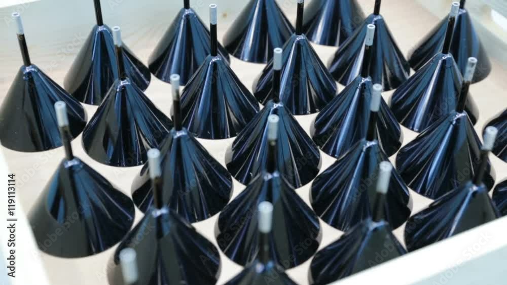 Vidéo Stock RPG war heads triggers in one of Bulgaria's arms factory ...