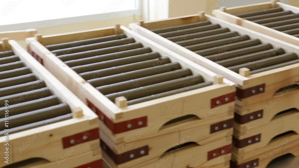 RPG explosives in one of Bulgaria's arms factory. The facility produces ...