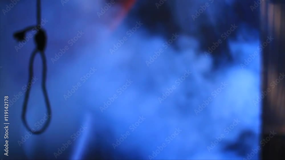 background, deadly noose, suicide, hanging Stock Video | Adobe Stock