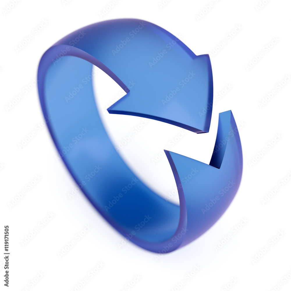 Circular flow arrows concept Stock Photo | Adobe Stock