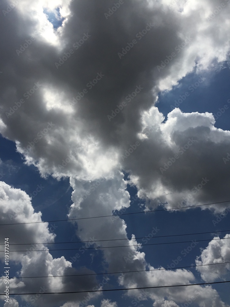 cloudy sky Stock Photo | Adobe Stock