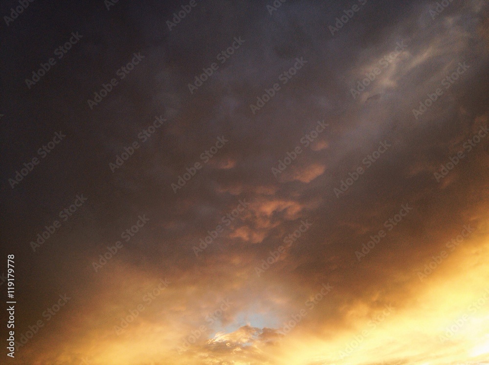 sunset sky Stock Photo | Adobe Stock